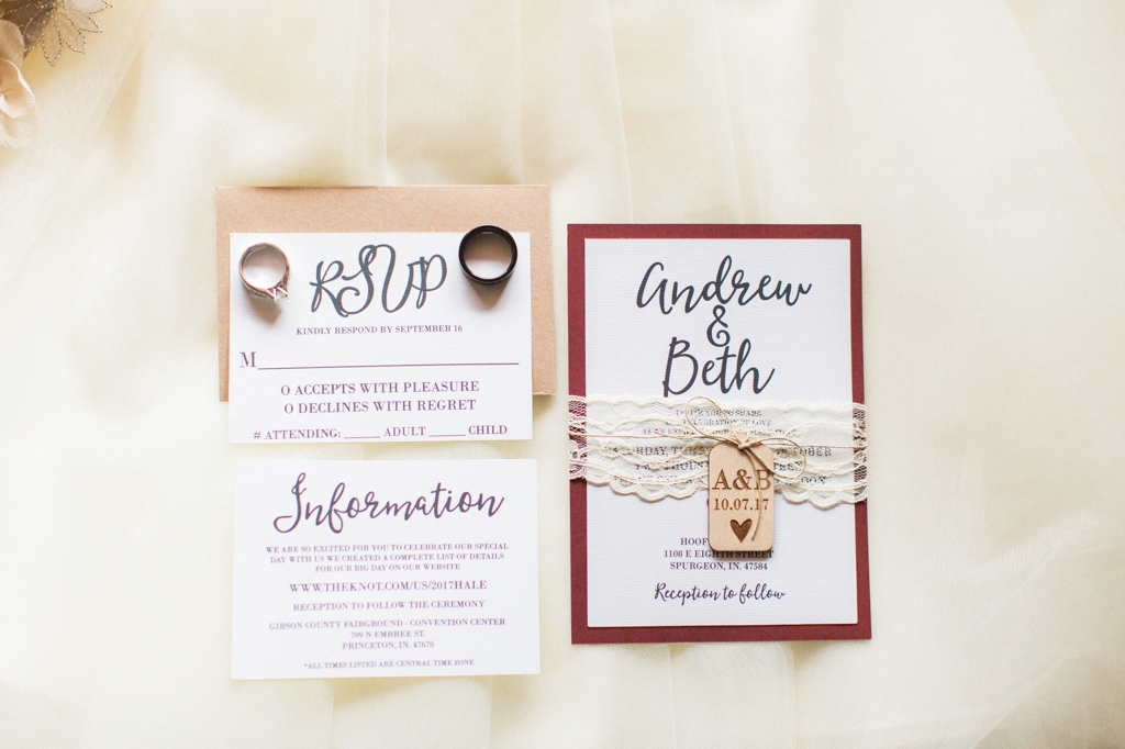 Andy + Beth || A Lace + Boots Gibson County Wedding » Sharin Shank ...