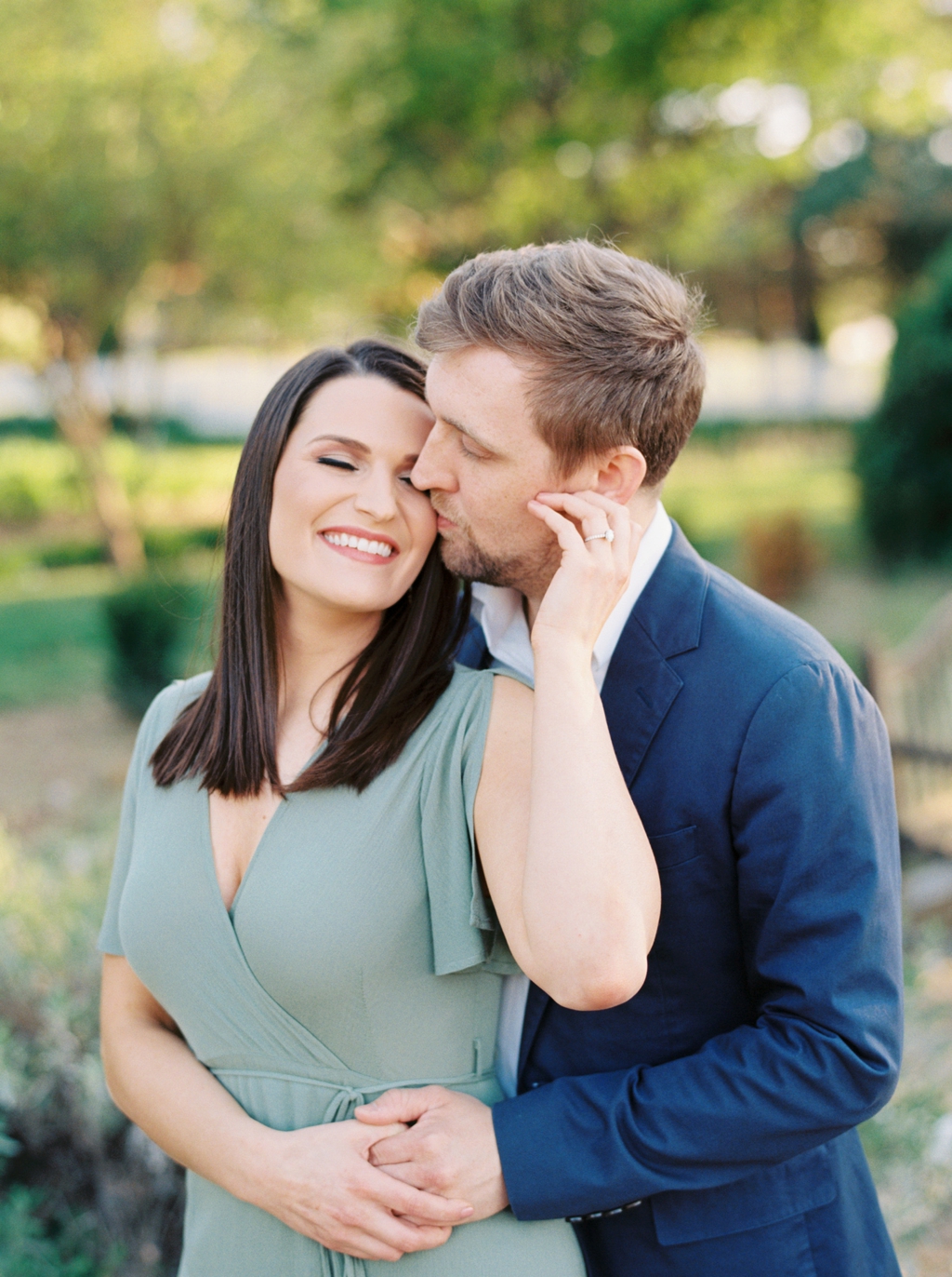 Logan & Brittany | Kentucky Botanical Gardens Engagement » Sharin Shank ...
